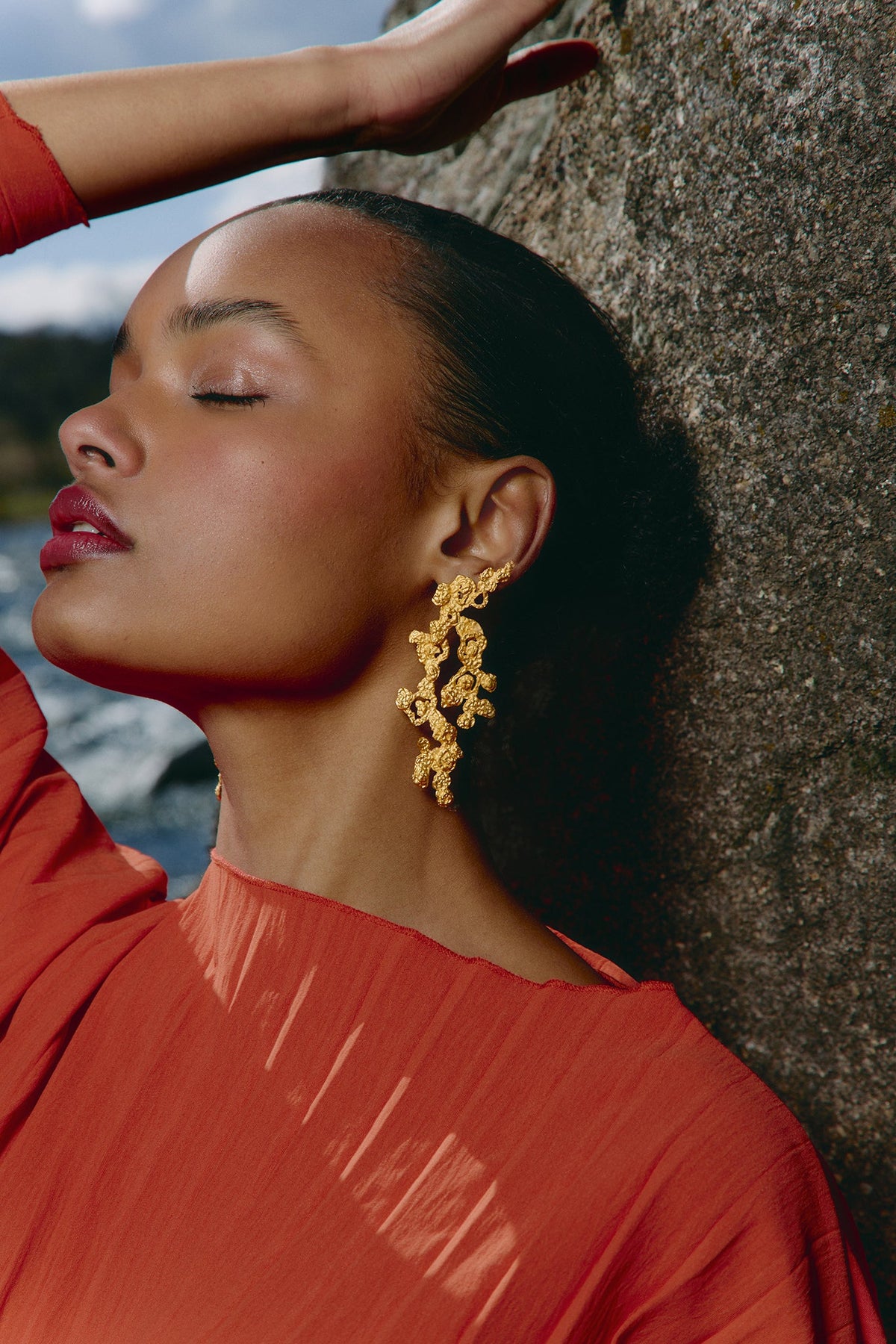 Riverstone Earrings – JUDE BENHALIM WORLD